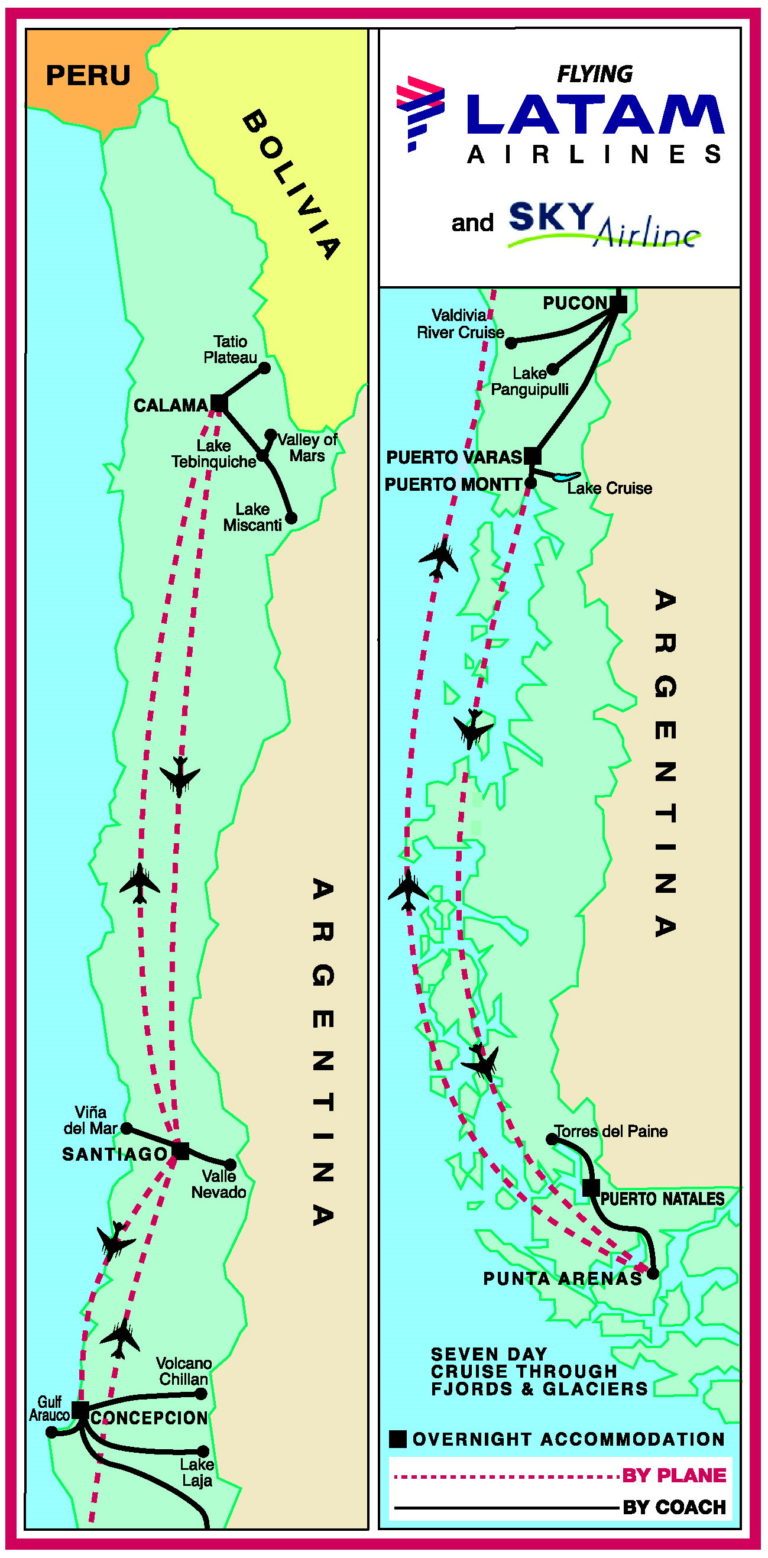Chile | SOUTH AM TOURS